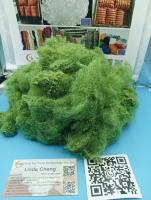 China 100% Recycled Green Siliconized Hollow Conjugated Polyester Staple Fiber Flame Retardant Filling Material for Pillow Sofa for sale