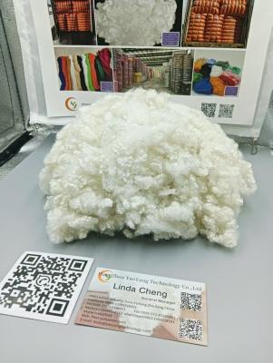 China 7D Recycled Hollow Conjugated Polyester Staple Fiber with Flame Retardant for Pillow Filling and Spinning Applications for sale