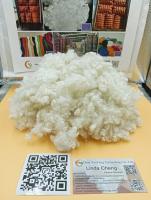 China Bottle Grade Pet Recycle Grade 3D*64mm Flame Retardant Far-Infrared Silicon Finished Polyester Staple Functional Fiber for sale