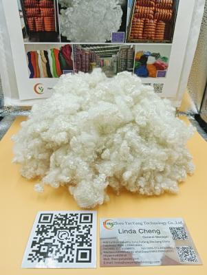 China Bottle Grade Pet Recycle Grade 3D*64mm Flame Retardant Far-Infrared Silicon Finished Polyester Staple Functional Fiber for sale