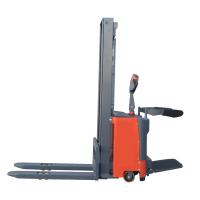 China Electric stacker(Standing on)  CL1016  Rated traction weight 1000kg  Lifting height1600mm  Electric Reach Stacker for sale