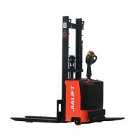 China Electric stacker(Standing on)  CL1016  Rated traction weight 1000kg  Lifting height1600mm  Electric Reach Stacker for sale