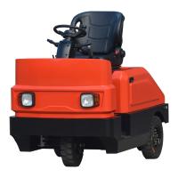China Tow Tractor Electric Hated Traction 4000kg Max Pulling Power 3200N for sale