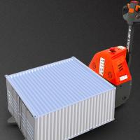 China 1800 Kg 1200 Kg 1500kg Electric High Lift Pallet Jack Truck Lifting Height 180mm for sale