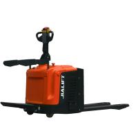 China 2t Electric Pallet Truck Jack Standing On SL20GA Rated Traction 1.5kw for sale