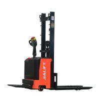 China Electric stacker(Standing on)  CL1032  Rated traction weight 1000kg  Lifting height3200mm  Electric Reach Stacker for sale