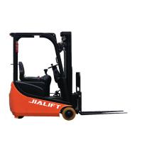 China Three Wheel Seated On Electric Pallet Stacker Truck Jack 1000kg for sale