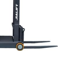 China Counterbalanced Electric Stacker 3300lbs 177 High 1000kg  Lifting Height 2000mm for sale