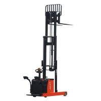 China Variable Electric Reach Truck Forklift 1300kg Lifting Height 4500mm for sale