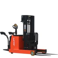 China Variable Electric Reach Truck Forklift 1300kg Lifting Height 4500mm for sale