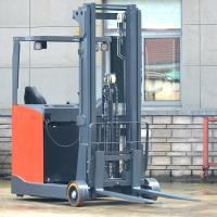China 11kw Electric Stacker Forklift 1300kg Standing On 1300kg Lifting Height 4.5m for sale