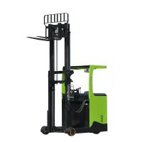 China Lifting 4500mm Electric Reach Walkie Stacker Standing On 1500kg for sale