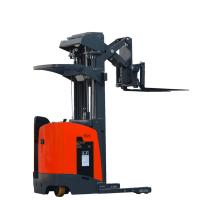 China Forklift Electric Reach Truck Retractable Forks Seated On 1800kg Lifting 5000mm for sale