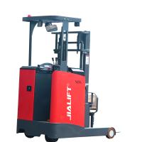 China Walkie Electric Reach Truck 1500kg Lifting Height 3000mm Reach Forklift 3kw for sale