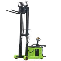China Electric Reach Walkie Stacker 2000kg 6000mm Electric Reach Forklift for sale