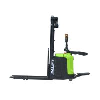 China Mobile Electric Fork Stacker 2000kg Lifting Height 2530mm Double Lifting for sale
