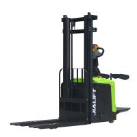 China Adjustable Electric Stacker Rated Traction Weight 2000kg 3030mm Motorized Stacker for sale