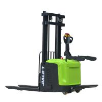 China Mobile Electric Fork Stacker 2000kg Lifting Height 2530mm Double Lifting for sale