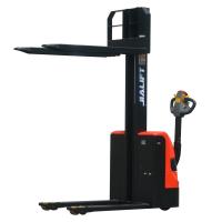 China Warehouse Electric Stacker Rated Traction Weight 1000kg Lifting 1600mm Safety for sale