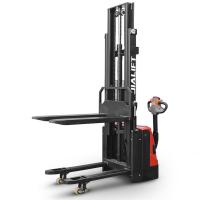 China 1000kg 1200kg Electric Lifter Stacker Pedestrian With Straddle Lifting 3000mm for sale