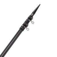 China 3K Carbon Fiber Outrigger Poles 15ft 18ft 20ft with 1-3mm Thickness Options for Sportfishing Boats for sale