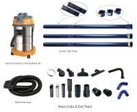 China Interchangeable Gutter Cleaning Pole Utilizing 1200W Vacuum Power Effective Vacuum Cleaning Equipment for Professional for sale