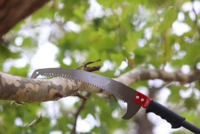 China Carbon Fiber Telescopic Harvest Pole 15m-21m with Pruning Saw for Coconut and Arecanut Harvesting for sale