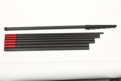 China 3K Carbon Fiber Telescopic Pole 20m Max Length 0.85-1mm Wall Thickness for Window Cleaning for sale