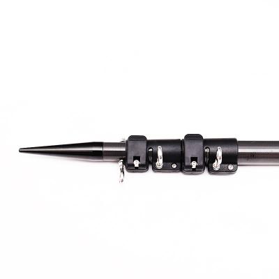 China 15FT Carbon Fiber Outrigger for Nearshore Fishing - 3-Section Telescopic Design, 1500g Lightweight, UV & Corrosion Resistant for sale