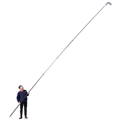 China 25ft Carbon Fiber Telescopic Dusting Pole with 6ft Sections - Lightweight Extension Pole for Ceiling Cleaning for sale
