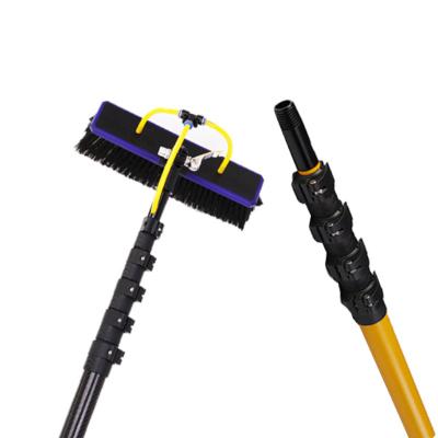 China 30ft Carbon Fiber Window Cleaning Pole | 3.4kg Lightweight Design | 5-Section Telescopic for sale