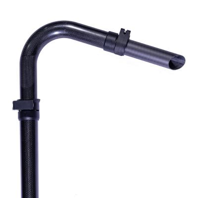 China Carbon Fiber Gutter Vacuum Pole 40mm/50mm OD with 1.5-12m Length Customization for Roof and Sewer Cleaning for sale