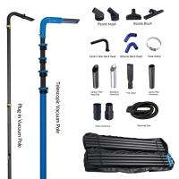 China Interchangeable Gutter Cleaning Pole Utilizing 1200W Vacuum Power Effective Vacuum Cleaning Equipment for Professional for sale