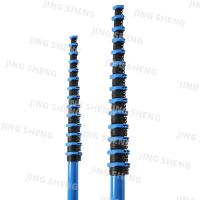 China 65ft Carbon Fiber Telescopic Pole for Industrial Vacuuming and Tree Pruning - 20m Extension, 11 lbs Weight for sale