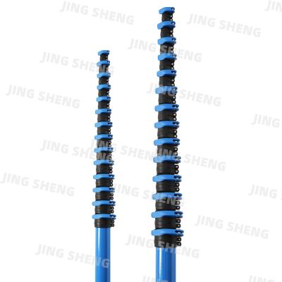 China 65ft Carbon Fiber Telescopic Pole for Industrial Vacuuming and Tree Pruning - 20m Extension, 11 lbs Weight for sale