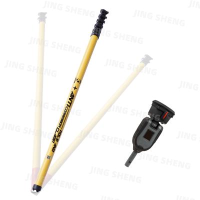 China Carbon Fiber Smoke Detector Testing Pole 20ft/6m Extendable with 41.9mm Handle Diameter for Commercial Use for sale