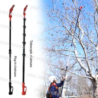 China 22ft Carbon Fiber Telescopic Electric Pole Chain Saw 600W 21V Battery Powered for Commercial Landscaping for sale