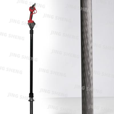 China 22ft Carbon Fiber Electric Telescopic Tree Pruner with 21V 2000mAh Battery for Forestry Trimming for sale