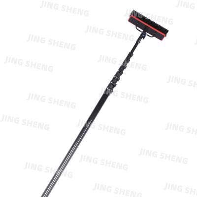 China 39ft Carbon Fiber Telescoping Pole System for Window & Solar Panel Cleaning - Extends to 50ft with 3K Surface for sale