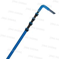 China 28ft Carbon Fiber Gutter Cleaning Pole with Telescopic Design - 5ft to 28ft Reach, 6.6 lbs Weight for sale