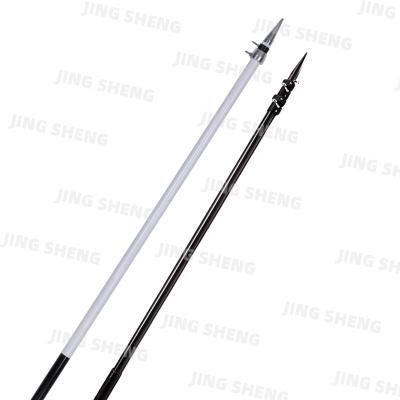 China 22FT Carbon Fiber Fishing Outrigger - 6850mm Extended Length, 4.4lbs Weight, UV & Corrosion Resistant for sale