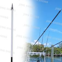 China 3K Carbon Fiber Outrigger Poles 15-27ft Telescoping Design Corrosion Resistant for Sport Fishing for sale