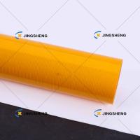 China 26ft Yellow Fiberglass Window Cleaning Rod with 40ft Extension Capability and Anti-Conductive Safety Design for sale