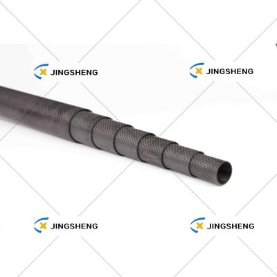 China 3K Carbon Fiber Round Tube Customizable Length Lightweight 1.5 g/cm³ Durable for Industrial Use for sale