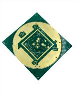 China Fiberglass Reinforced FR4 PCB Board 6 Layer Silkscreen Color White 0.2mm Min Hole Size for sale