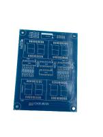 China Immersion Silver Multilayer PCB Fabrication With Black Silkscreen Color for sale