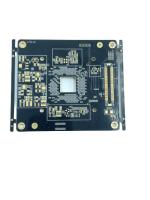 China 1 - 4oz High Frequency PCBs Circuit Boards Black Solder Mask for sale