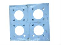 China White High Frequency PCBs With 3/3mil Trace Width / Space 0.2mm Min Hole Size for sale