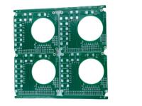 China Electronic Circuit Board Assembly 0.1mm Min Line Width / Space Green Solder Mask for sale