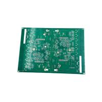 China 2 Layer Circuit Board Green Oil White Copper Thick 1OZ FR4 Board for sale